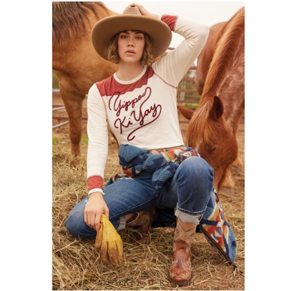 Double D Ranch | Tops | Nwt Double D Ranchwear Womens Shirt Yippie Ki ...